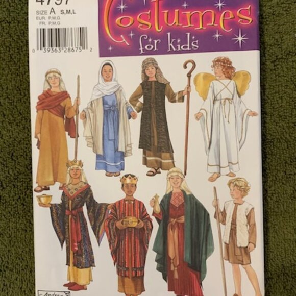 Simplicity | Office | Simplicity 4797 Historical And Biblical Costume ...